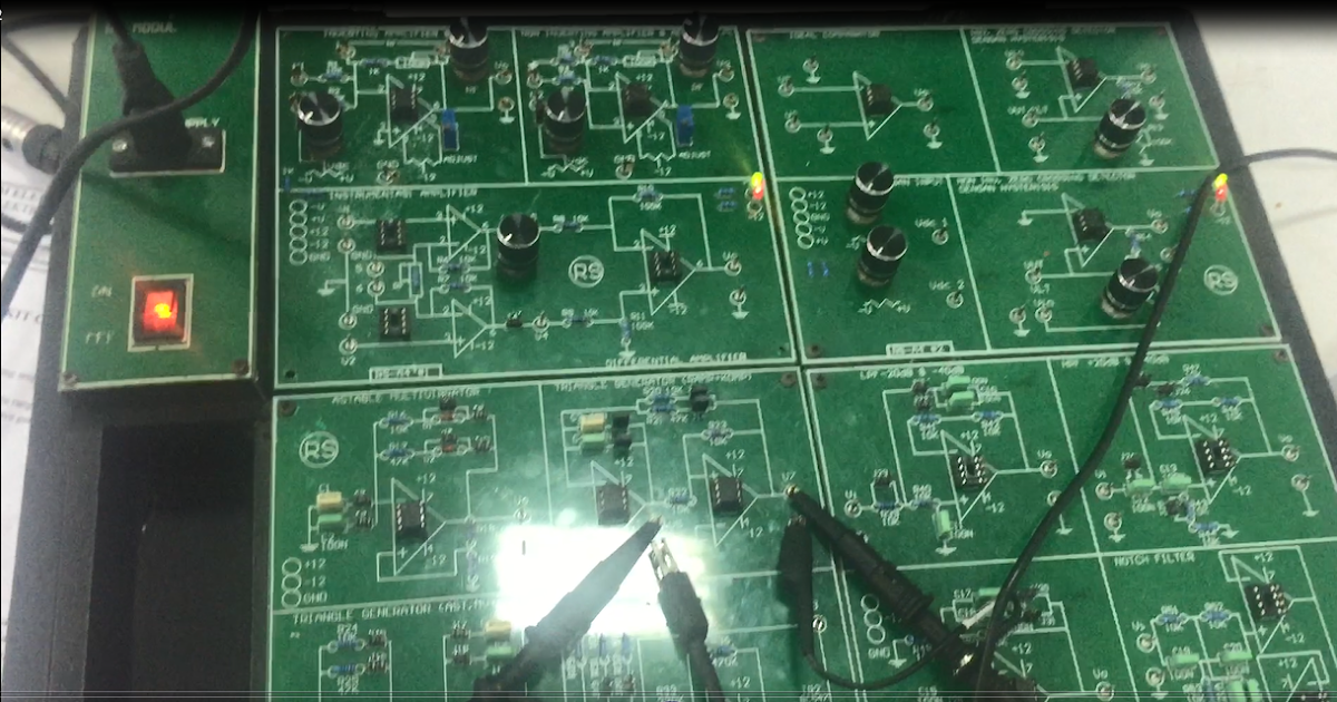 TRIANGLE GENERATOR ~ Pratikum Elektronika dan Sistem Digital