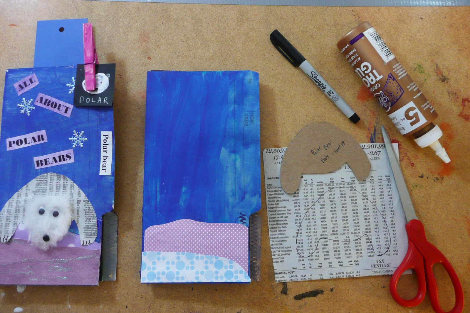 that artist woman: How to make File Folder Books