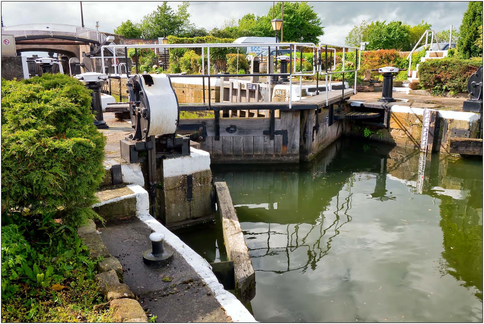 Lincolnshire Cam: Torksey Lock. (1 of 2)