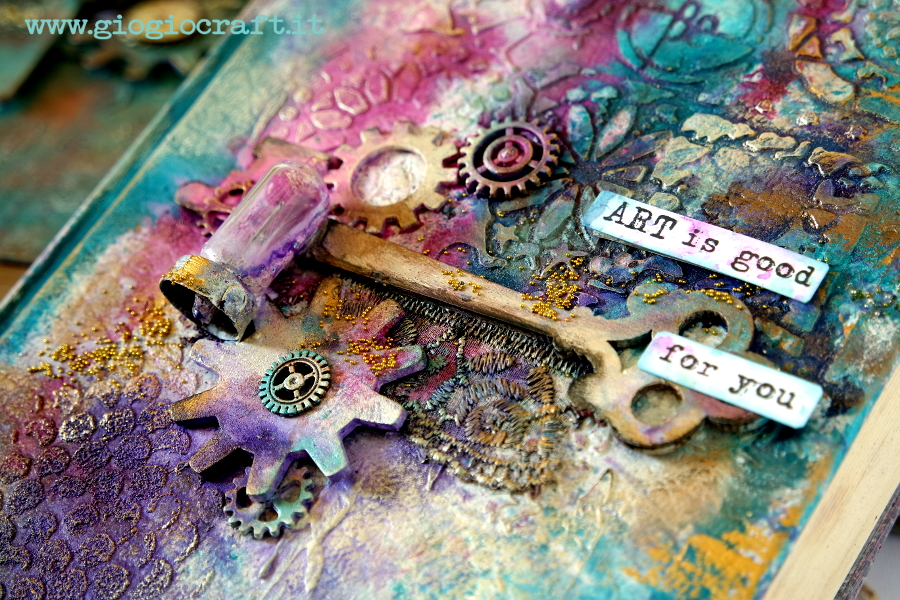 GiogioCraft: Tutorial: Altered Book Covers: Classic or Funky?