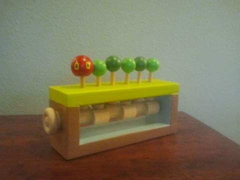 Making a Toy Caterpillar Automata ~ Toy Making Dad