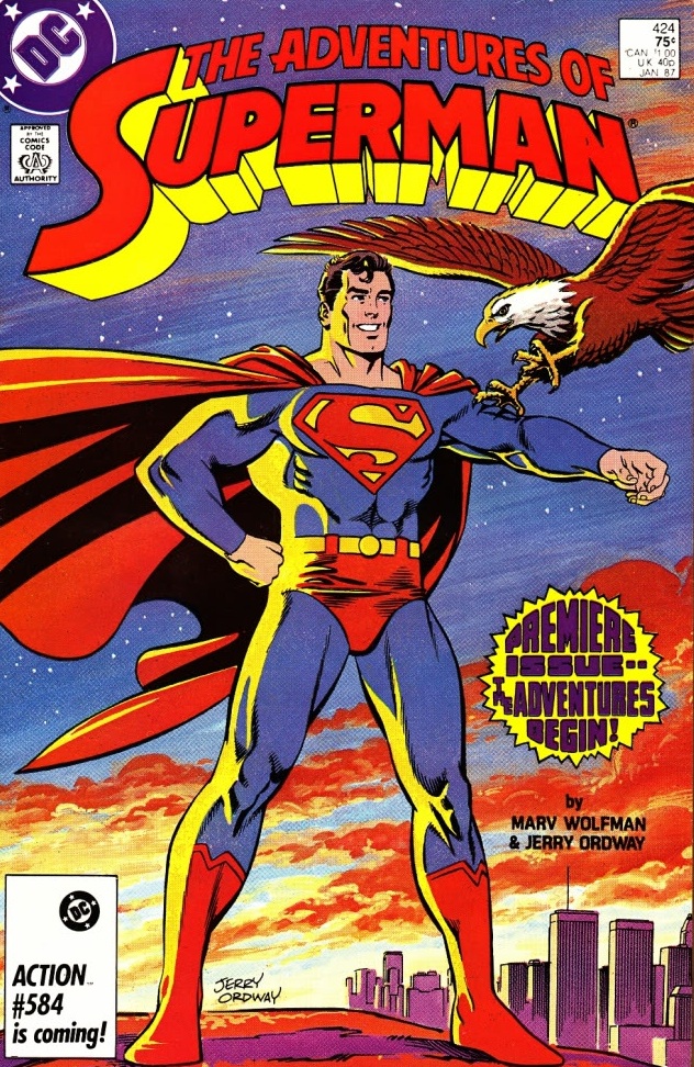DC Comics of the 1980s: 1987 - Adventures of Superman #424