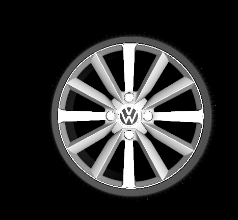 Roda Volkswagen - zModeler - P3D Mods