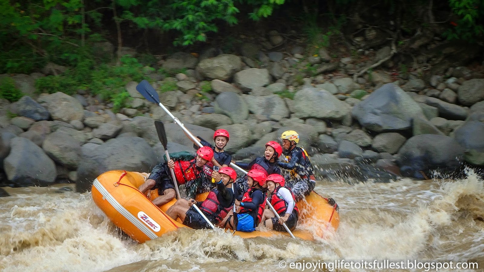 ALventureBlogs: Davao Adventure: Beware of Wildwater Rafting - An ...