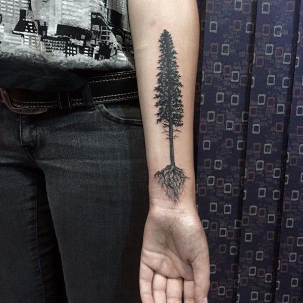 250+ Images of Family Tree Tattoo Designs (2019) Ideas with Names ...