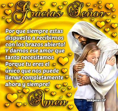 Imágenes Gif: Gracias Señor