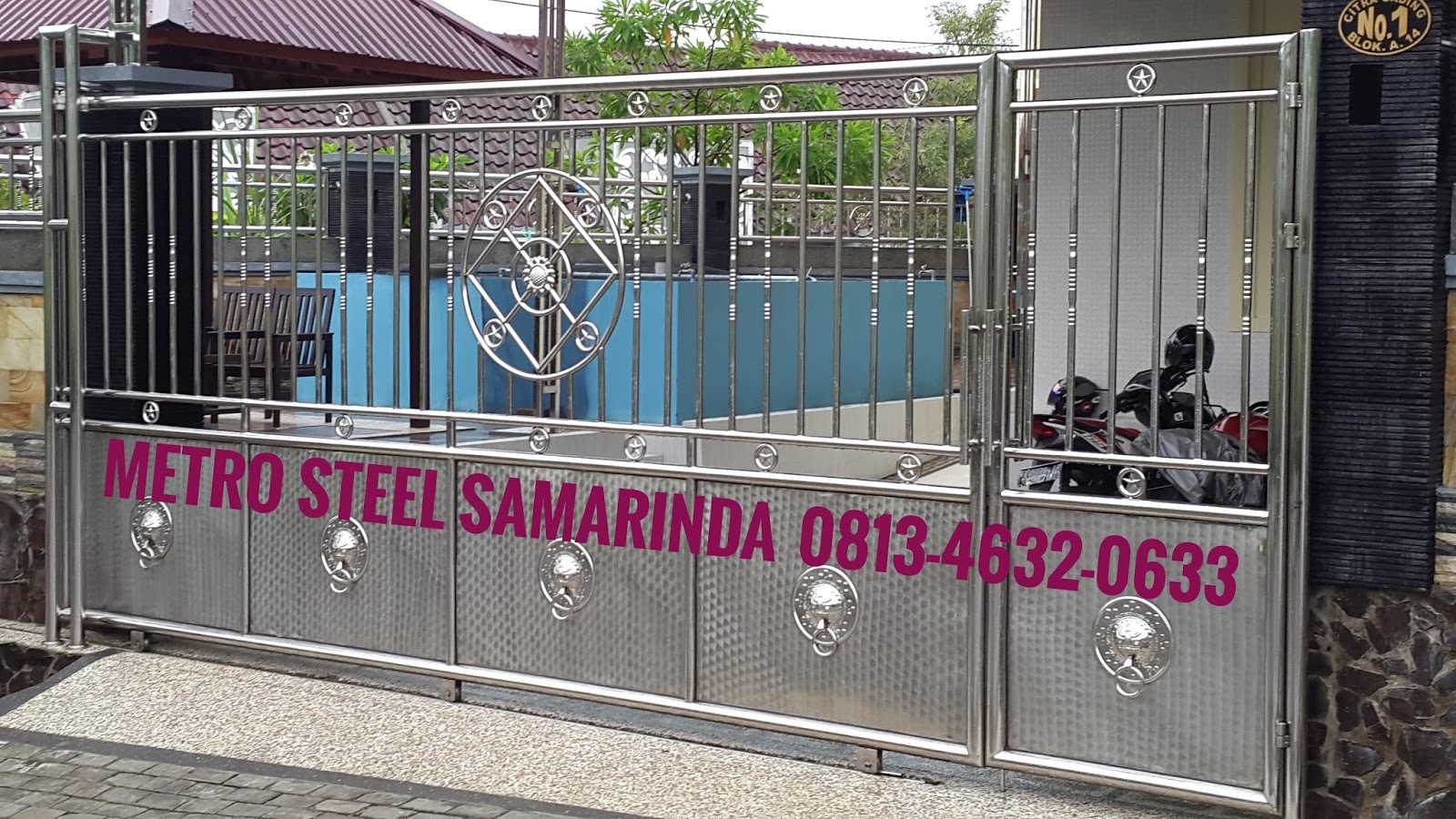 Metro Steel: PAGAR PINTU STENLIS STEEL