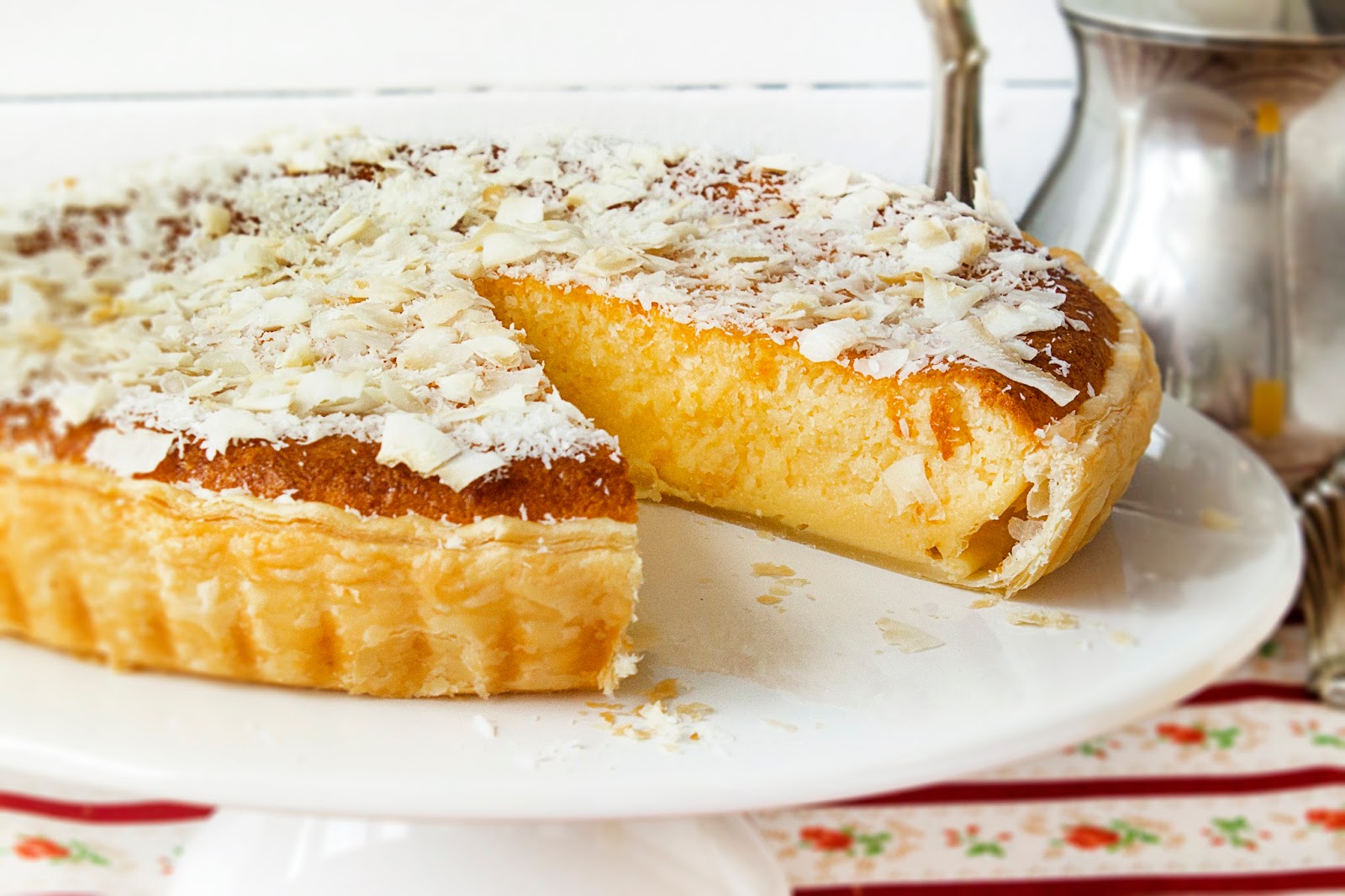 Receitas de Portugal: Tarte de Coco simples