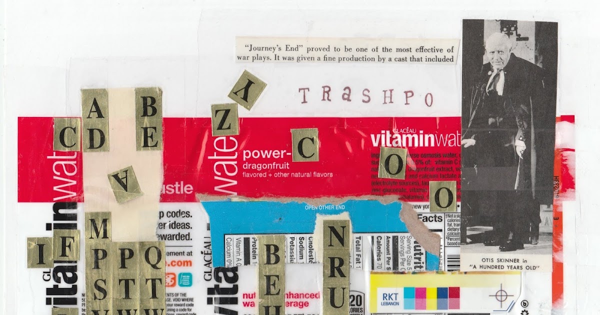 exixtere: jim leftwich, thing 1 - 31, visual poems from 2015