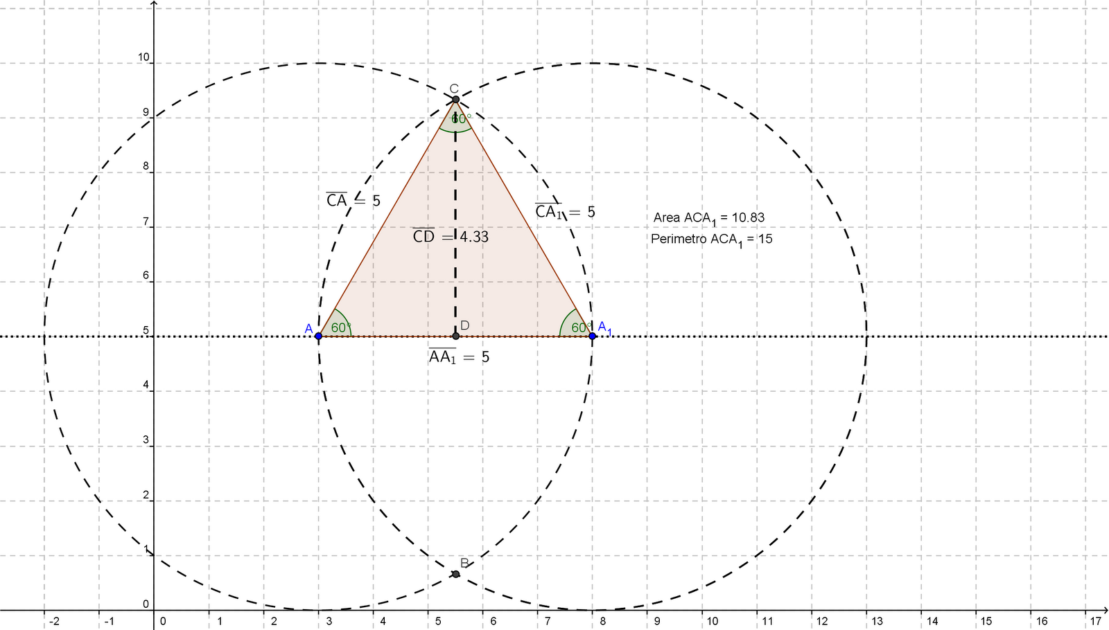 Trigonometría Secundaria: 4.1 Triangulo Equilatero