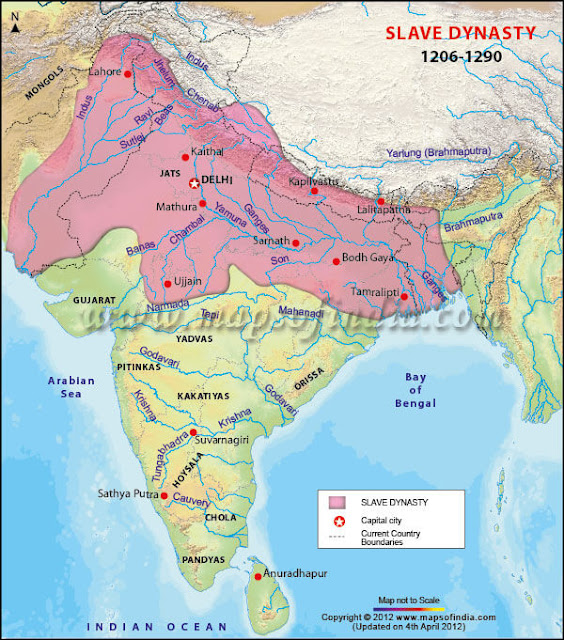 First Muslim dynasty in India - Ilbari dynasty or Slave Dynasty