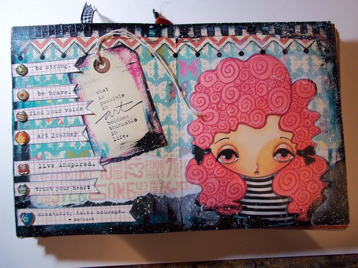 Make Art & Live Happy: Whimsy Girls Workshop