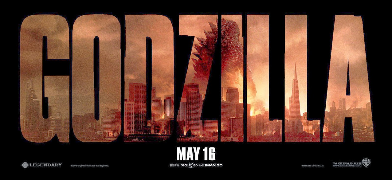 MUSINGS OF A SCI-FI FANATIC: Godzilla (2014) Promo III