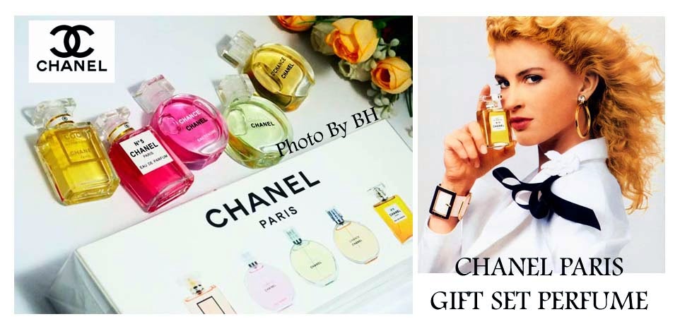 Parfum Chanel Gift Set Mini (5 Kombinasi) | Produk Kecantikan Tuban