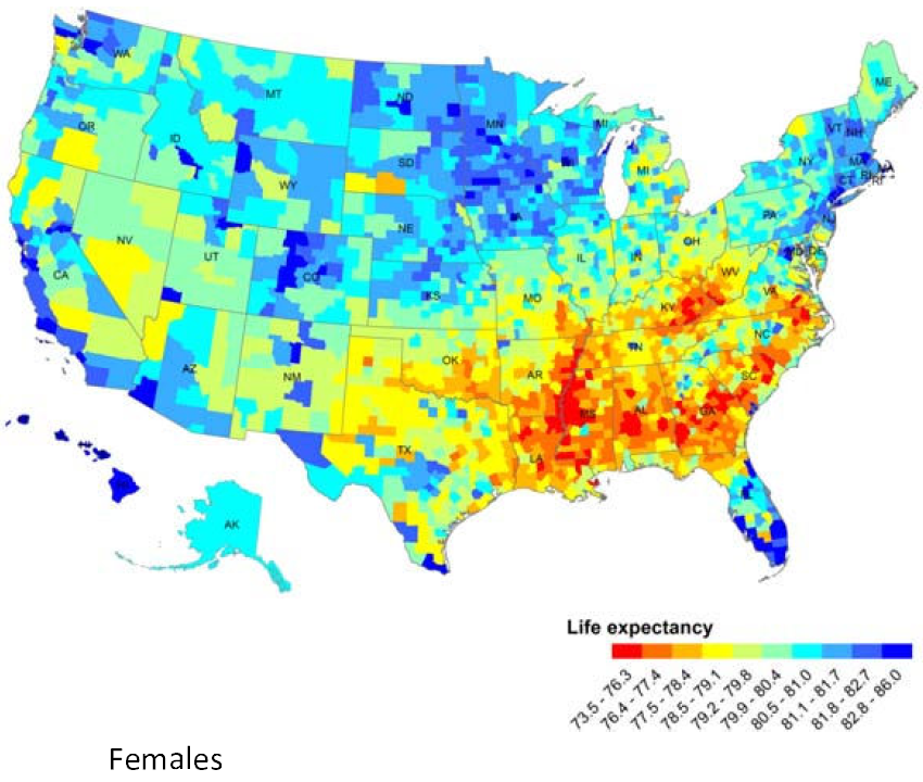 Life Expectancy Declines in Appalachia - Mountain Association