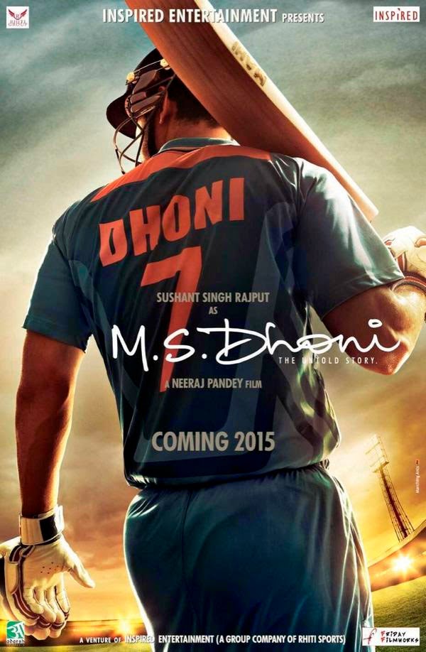 MS Dhoni: The Untold Story First Look Poster|Bollymoviereviewz