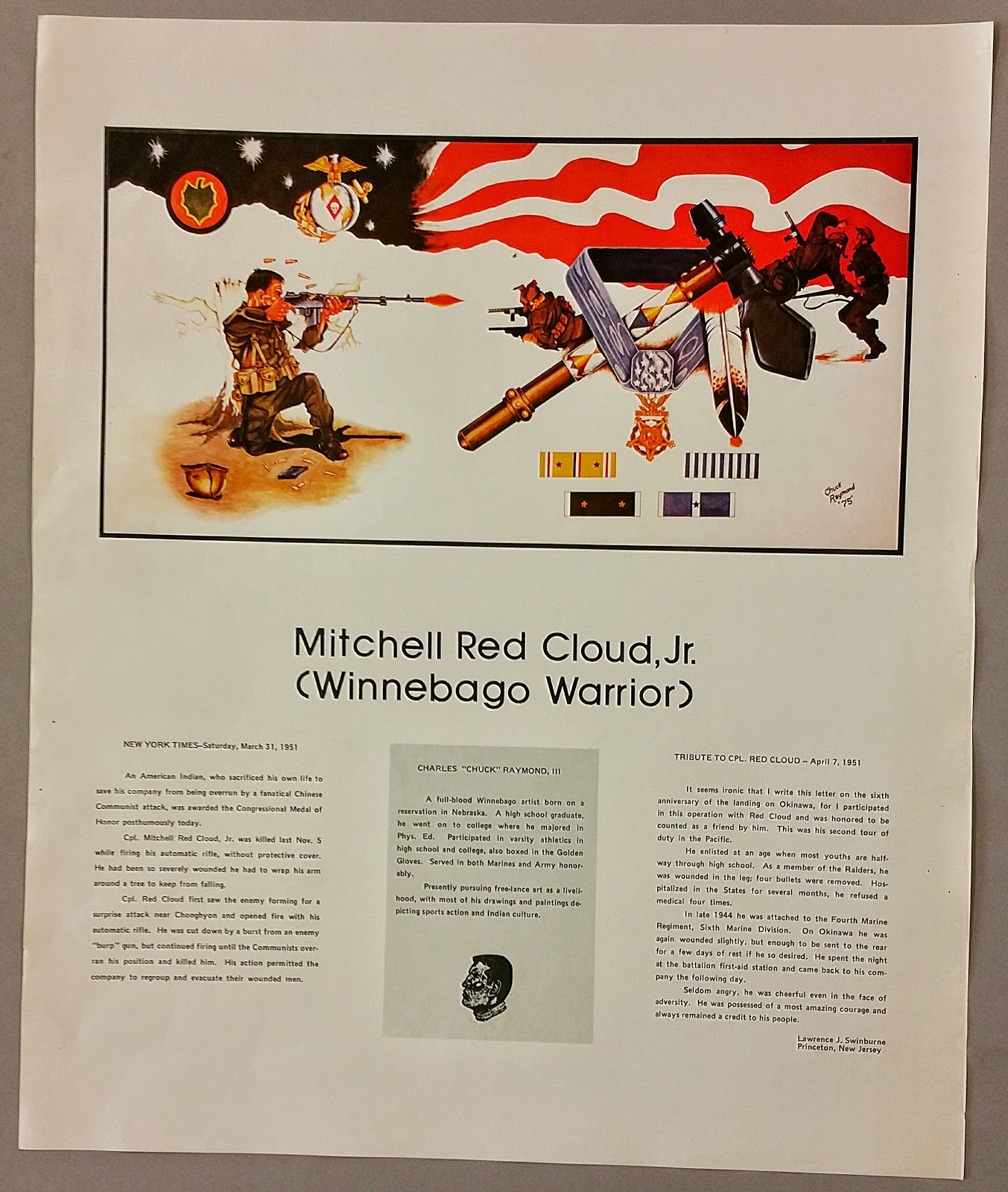 History and Culture by Bicycle: Native American Artwork Featuring Chuck ...