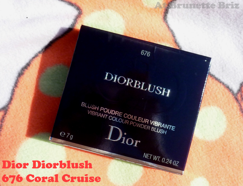 At Brunette Briz: Dior Diorblush 676 Coral Cruise