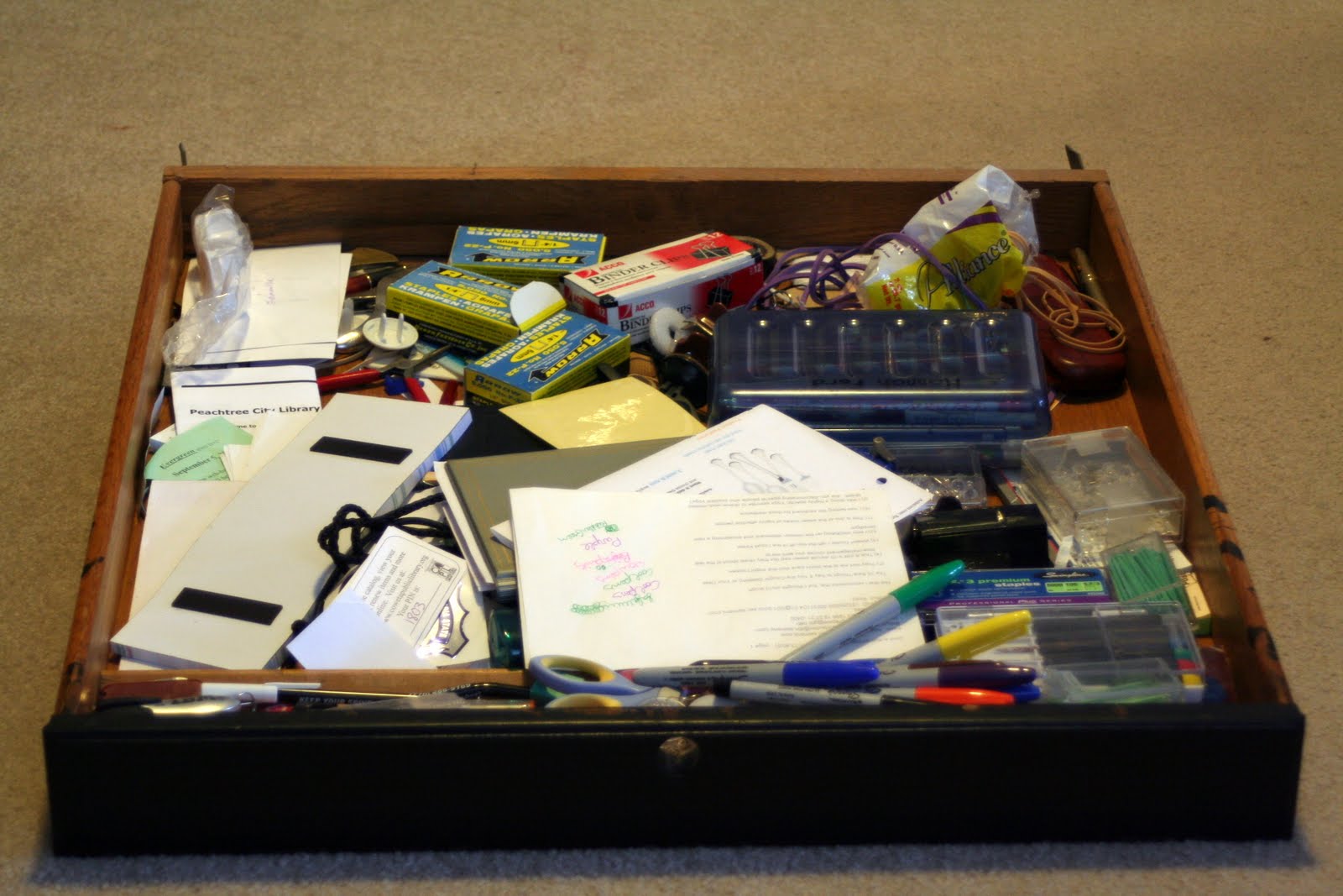 My Mind - My Life: A really big, really messy drawer