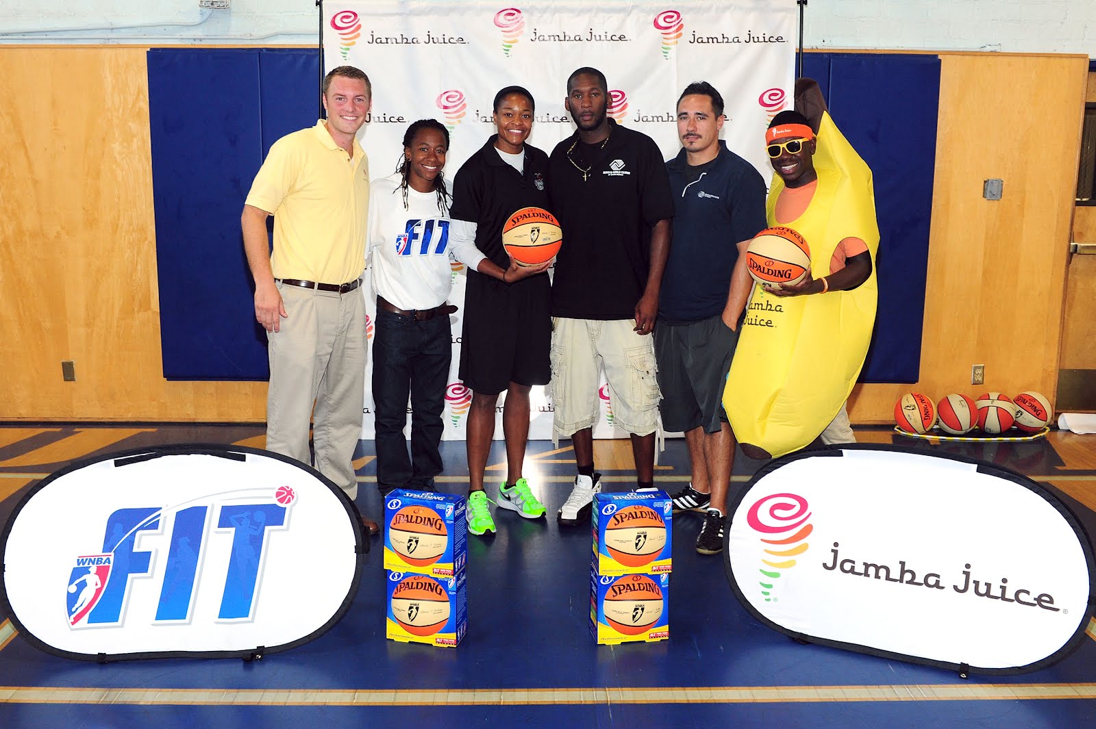 Alana Beard hosts kid’s fitness clinic with Jamba Juice | Women's Hoops ...