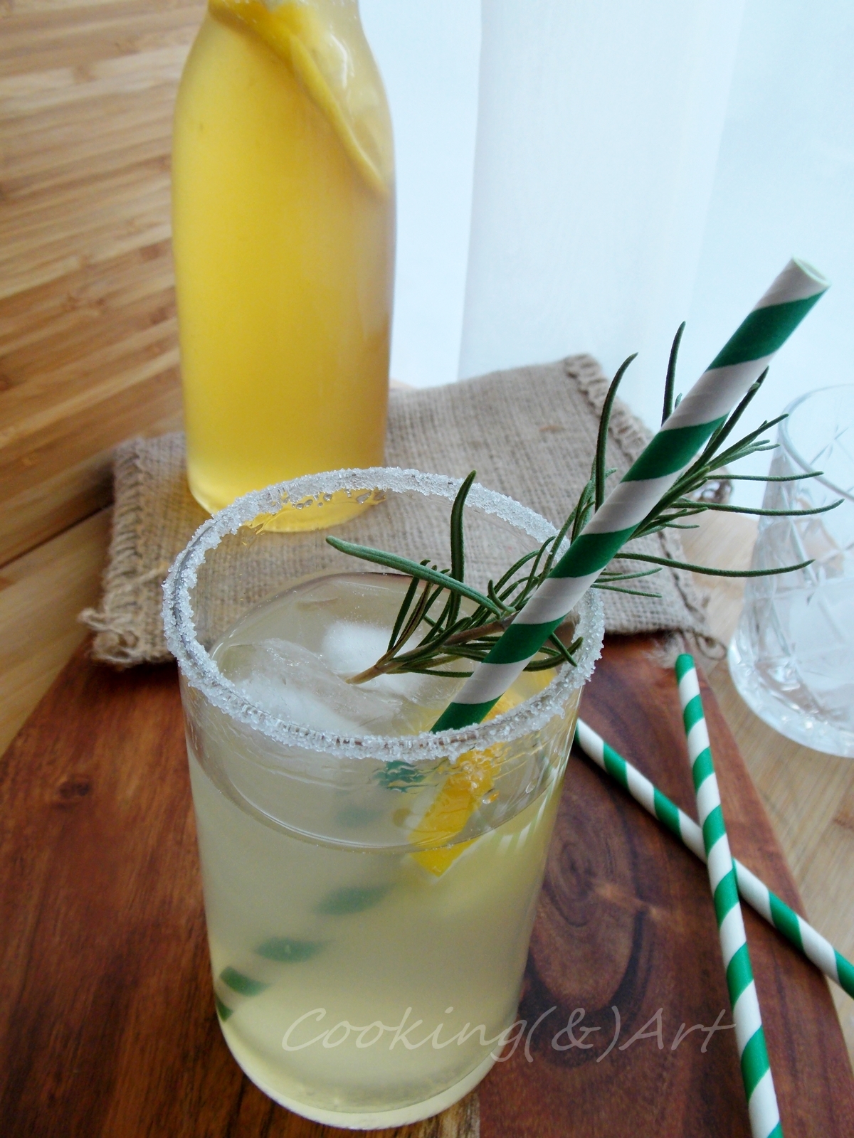 Σπιτική λεμονάδα / Homemade Lemonade - Cooking & Art by Marion