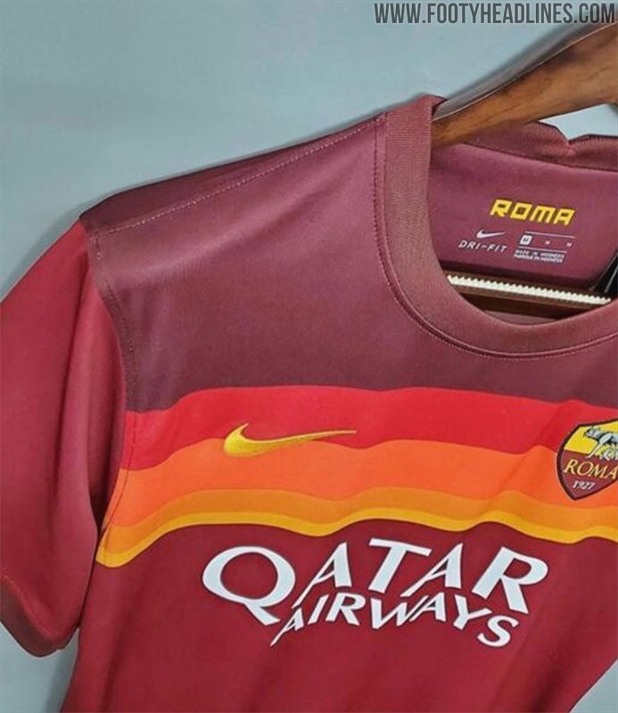 AS Roma 20-21 Home Kit Leaked - 3 New Pictures - Footy Headlines