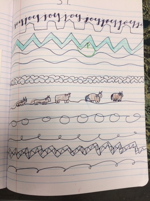 the Plain Professors: Journal Assignment: Draw Squiggly Lines