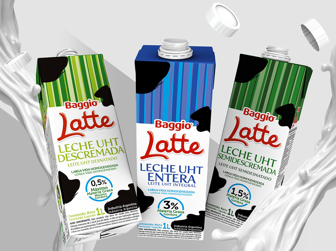 Baggio Latte Whole UHT Milk – Packaging Of The World