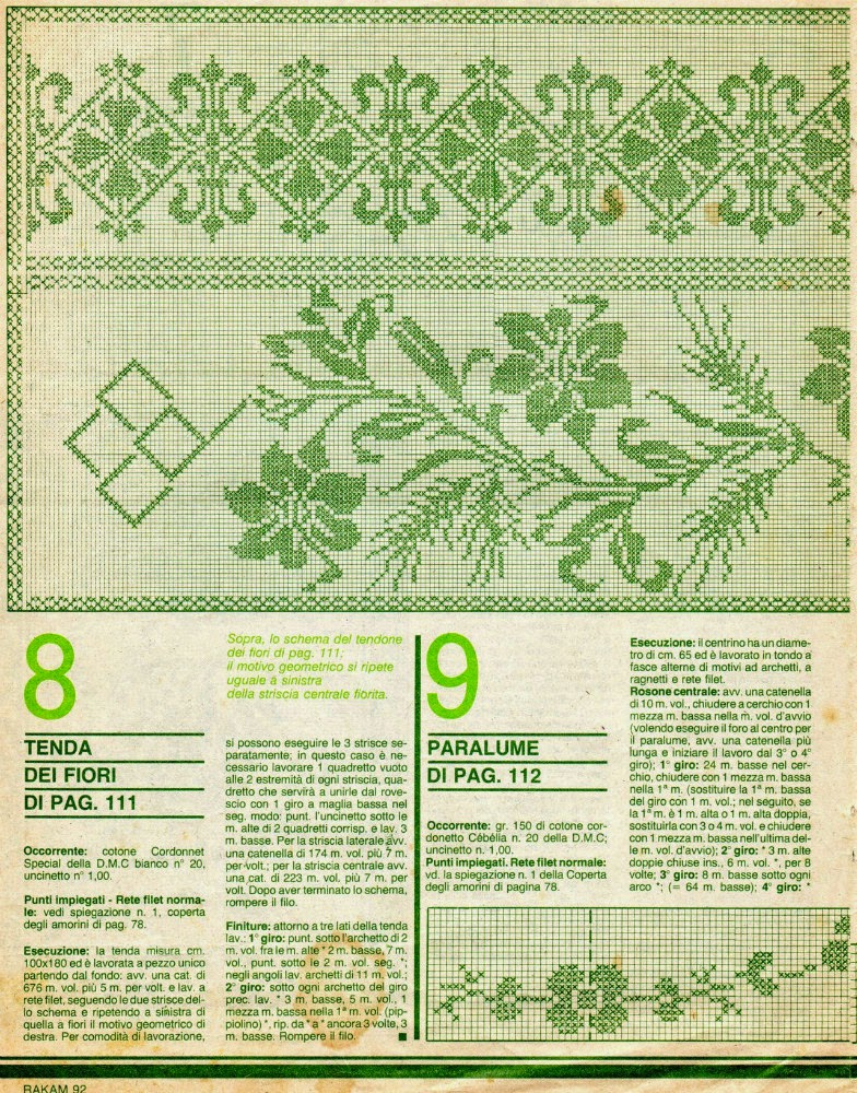 Irina: Filet Crochet Book (PATTERNS).