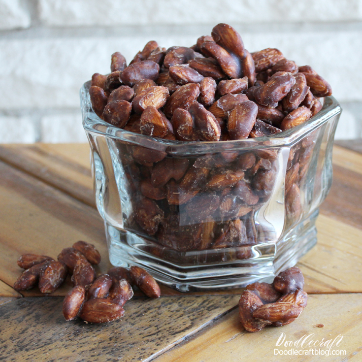 Cinnamon Candied Almonds with Farberware Cookware