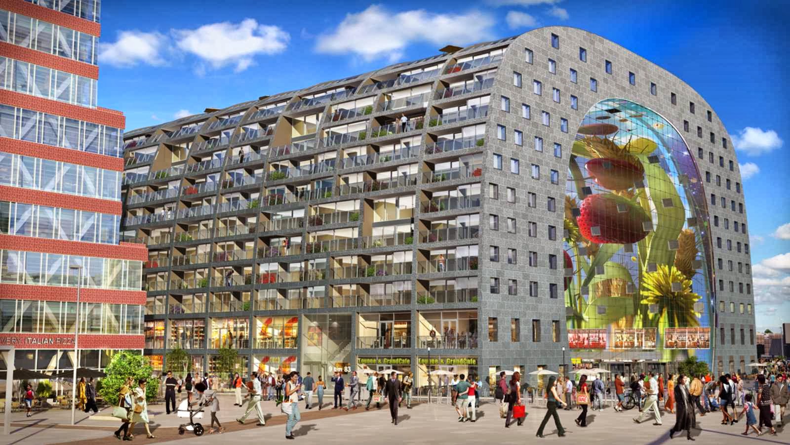 architecture now and The Future: MARKET HALL BY MVRDV