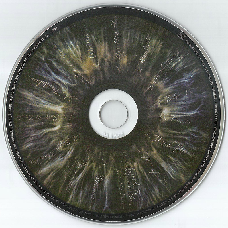 Encarte: Katy Perry - Witness - Encartes Pop