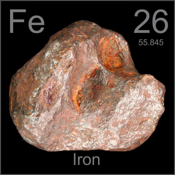 Elemento de la tabla periódica (Hierro)