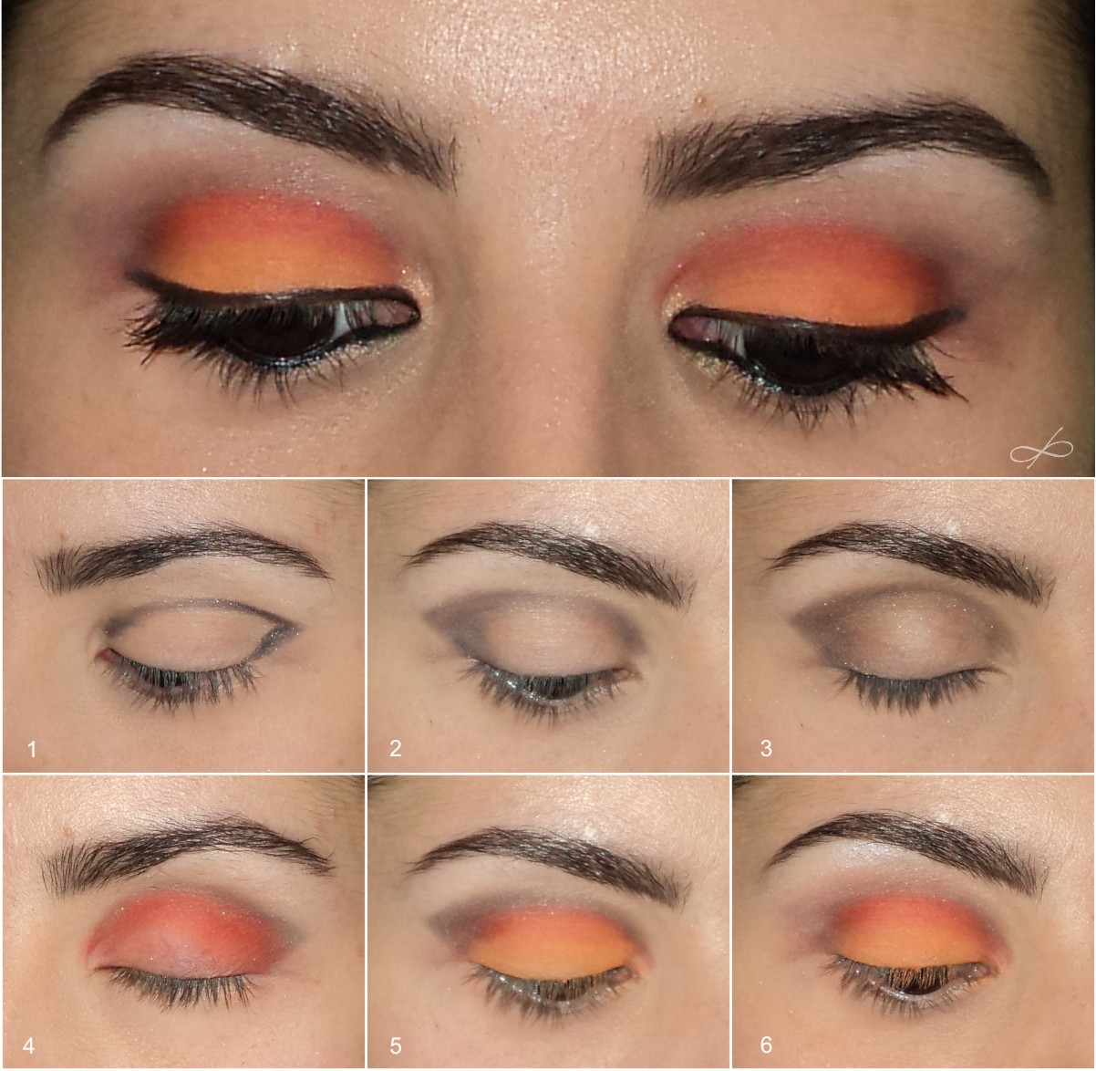Lhais Bitar - Makeup: Tutorial sombra laranja