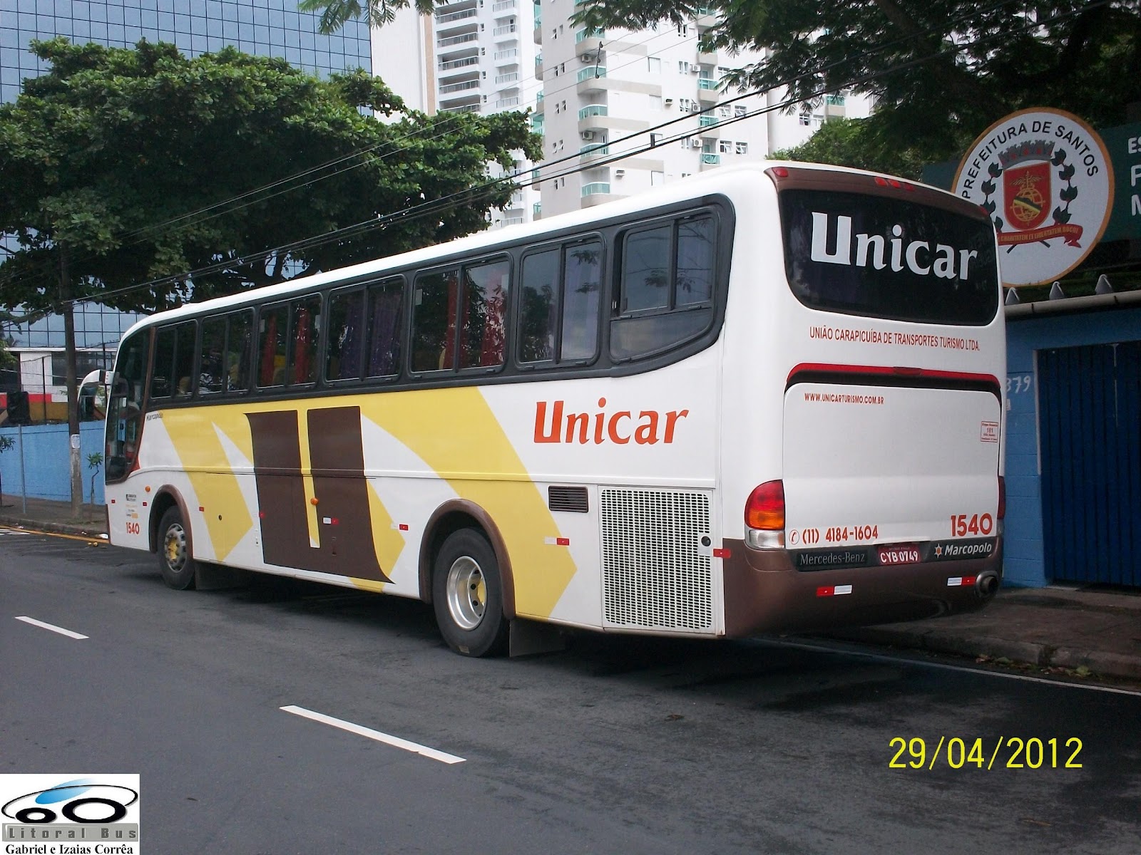 Litoralbus10: Unicar 1540