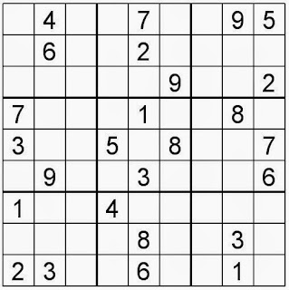 Free printable Word Search and Sudokus: Sudoku 24