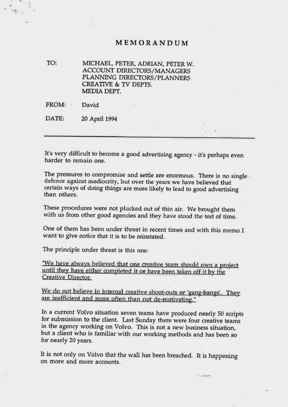 bestpigdog: Memo from David Abbott
