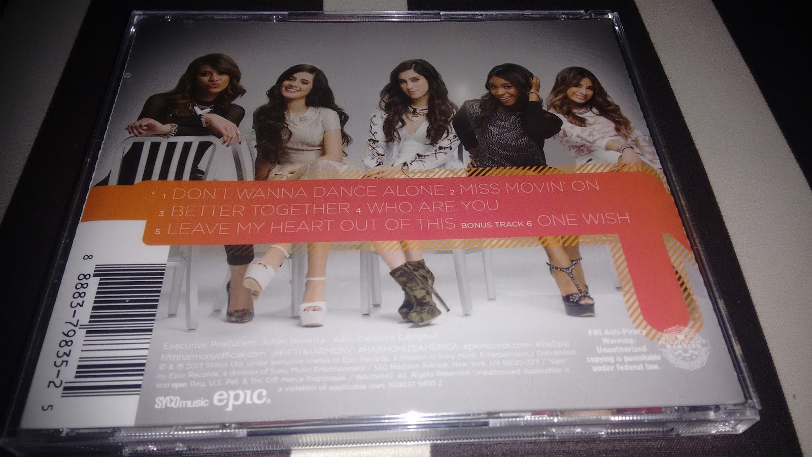 CDs Collection (Coleção de CDs): Fifth Harmony - Better Together EP ...