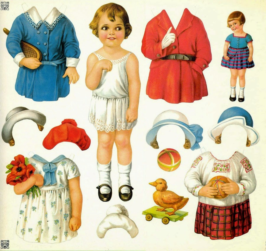 ЧУДЕСА ЖИВУТ СРЕДИ НАС: Бумажные куклы (Paper dolls)