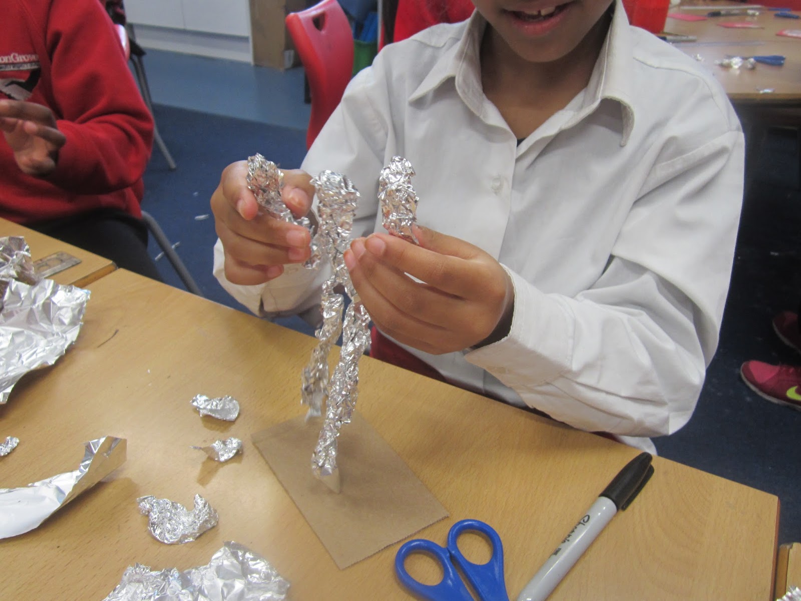 Adventures In Art: Tin Foil Sculpting