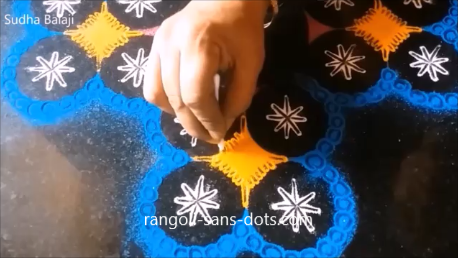 Awesome rangoli designs for Diwali | Kolam by Sudha Balaji