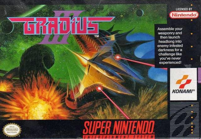 Mundo Retrogaming: Gradius III (Super Nintendo)