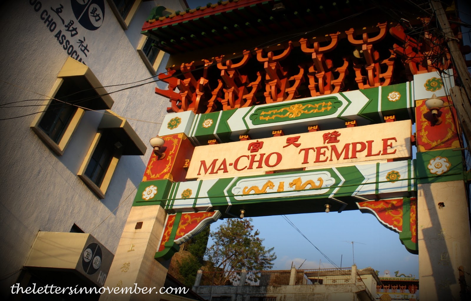 One Sunset with Beth at MA-CHO TEMPLE... - The Letters In November