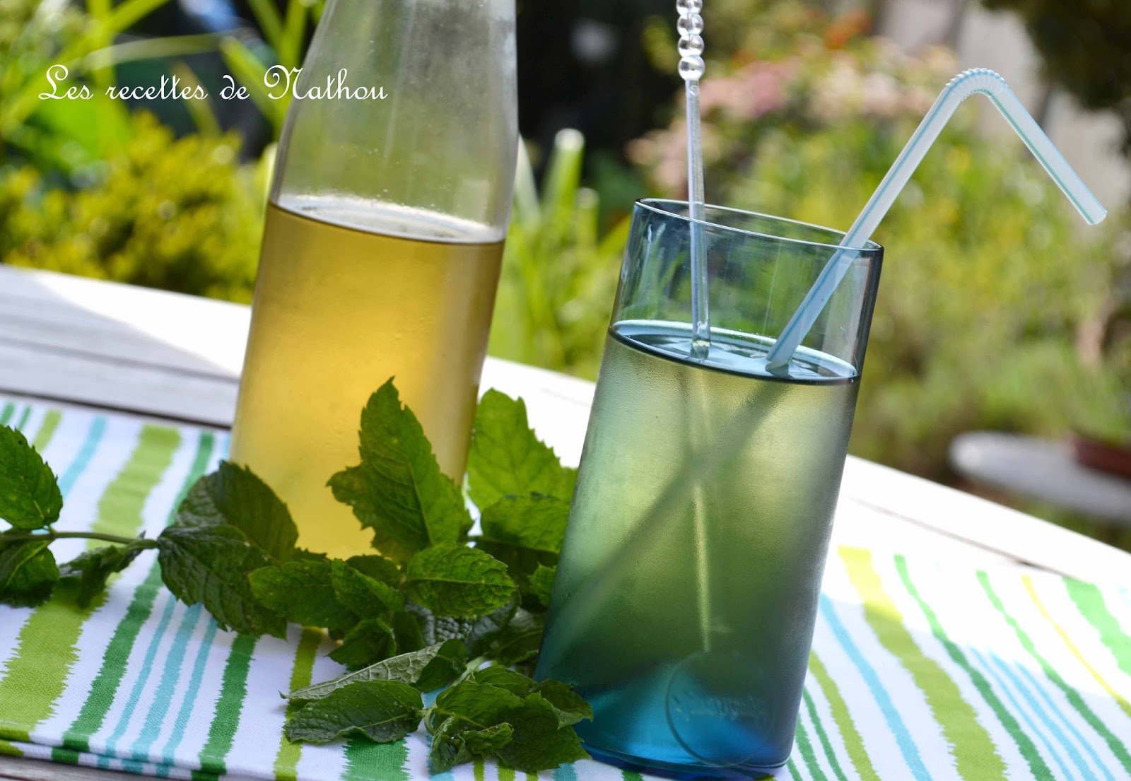 Ma cuisine au fil de mes idées...: Sirop de menthe fraîche