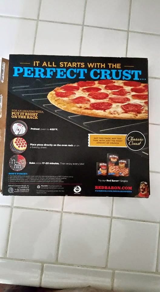 Reviews From The Heart: Red Baron Brick Oven Pizza