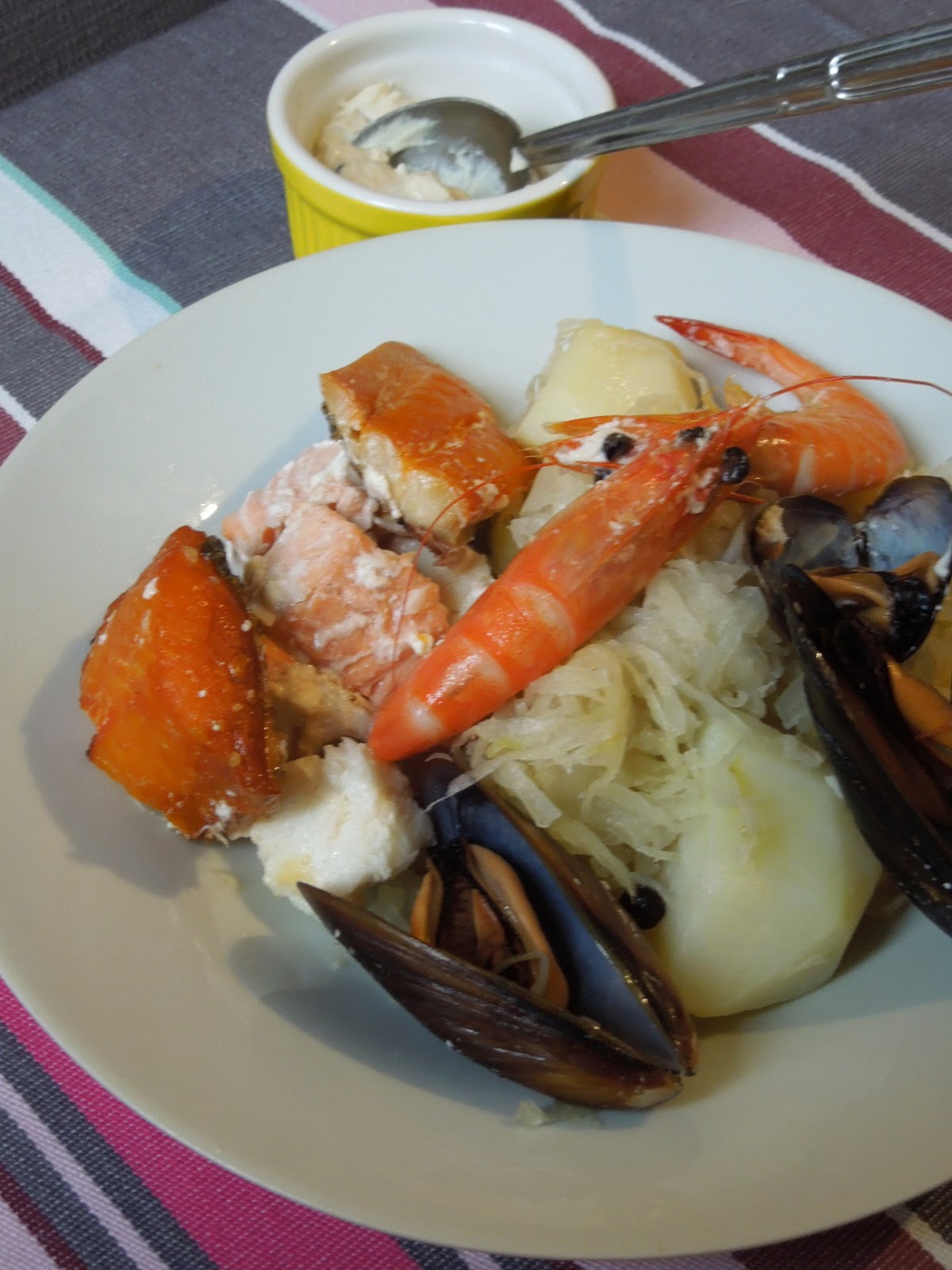 Dans mon assiette: Choucroute de la mer