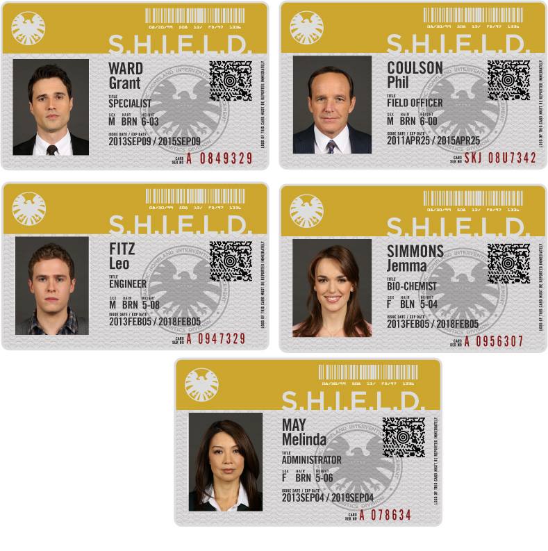 Agents Of S.H.I.E.L.D. Cards - S.H.I.E.L.D. TV