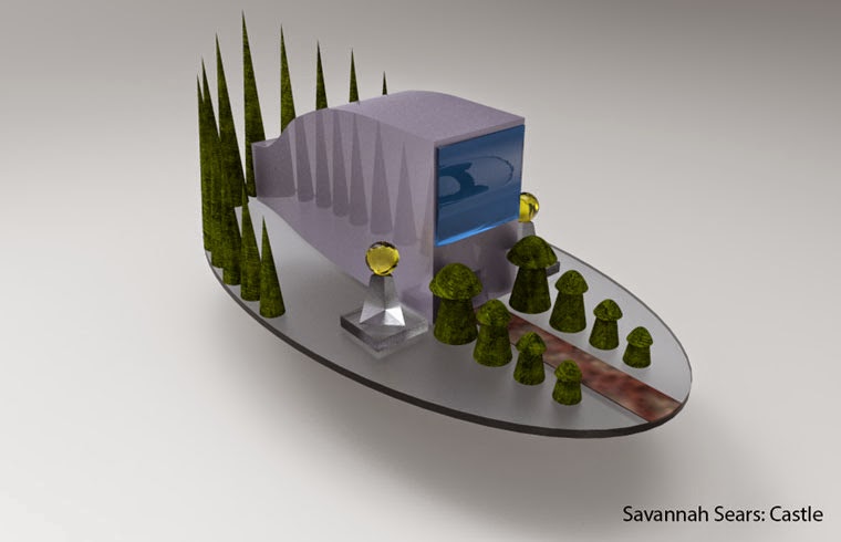 ELDS 205: Computer Aided Product Design: Savannah Sears: Week 1 Castle