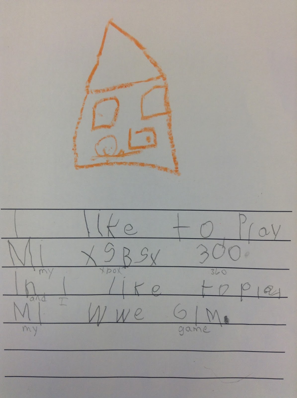 Dr. Clements' Kindergarten : Kindergarten Writing Ideas (Week 3 ...