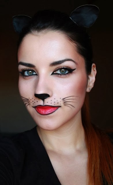 NYX.Ukraine: Макияж на Halloween - ИДЕЯ 1 - Хэлоуинский котик